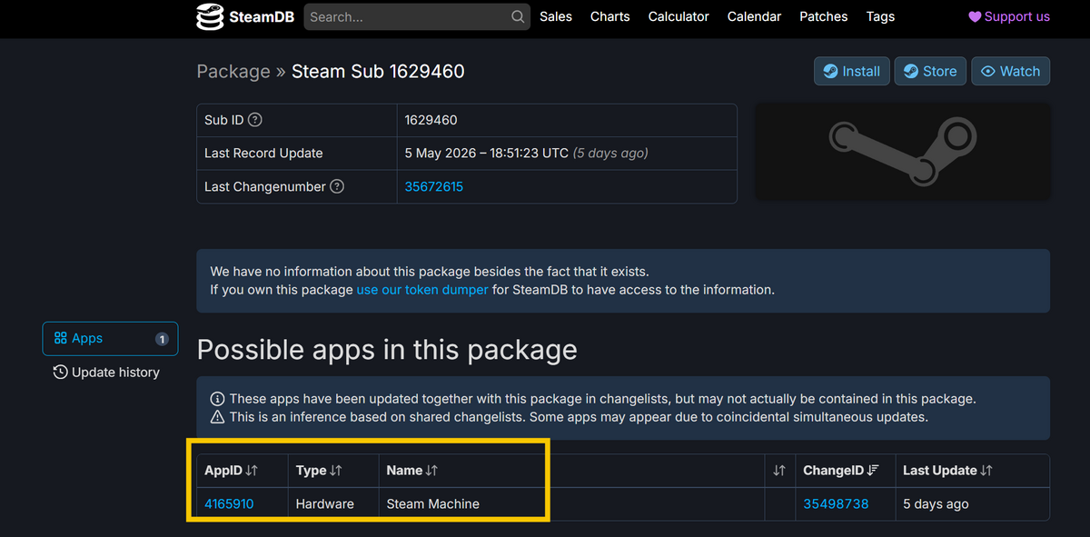 La Steam Machine apparait dans le code du système de réservation de Valve