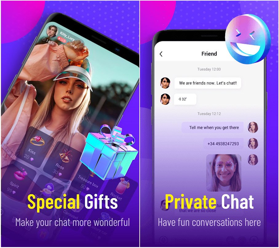 Télécharger WOW Pro-MeetLive Video Chats (gratuit) Android - Clubic
