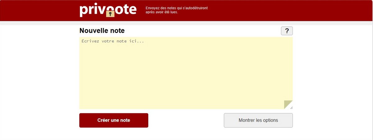 Télécharger Privnote (gratuit) Web - Clubic