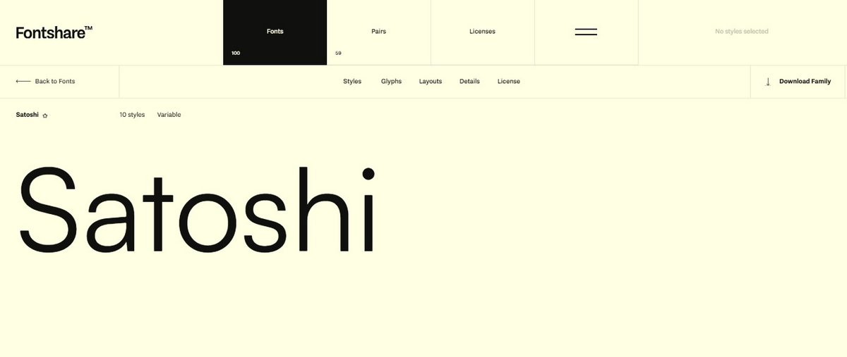 Télécharger Fontshare (gratuit) Web - Clubic