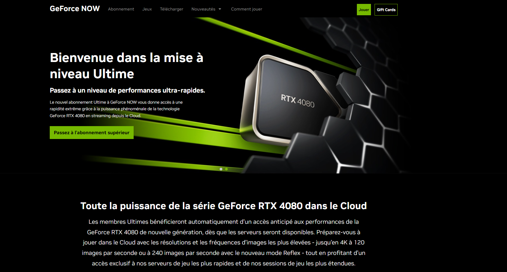 Télécharger NVIDIA GeForce Now (gratuit) Web - Clubic