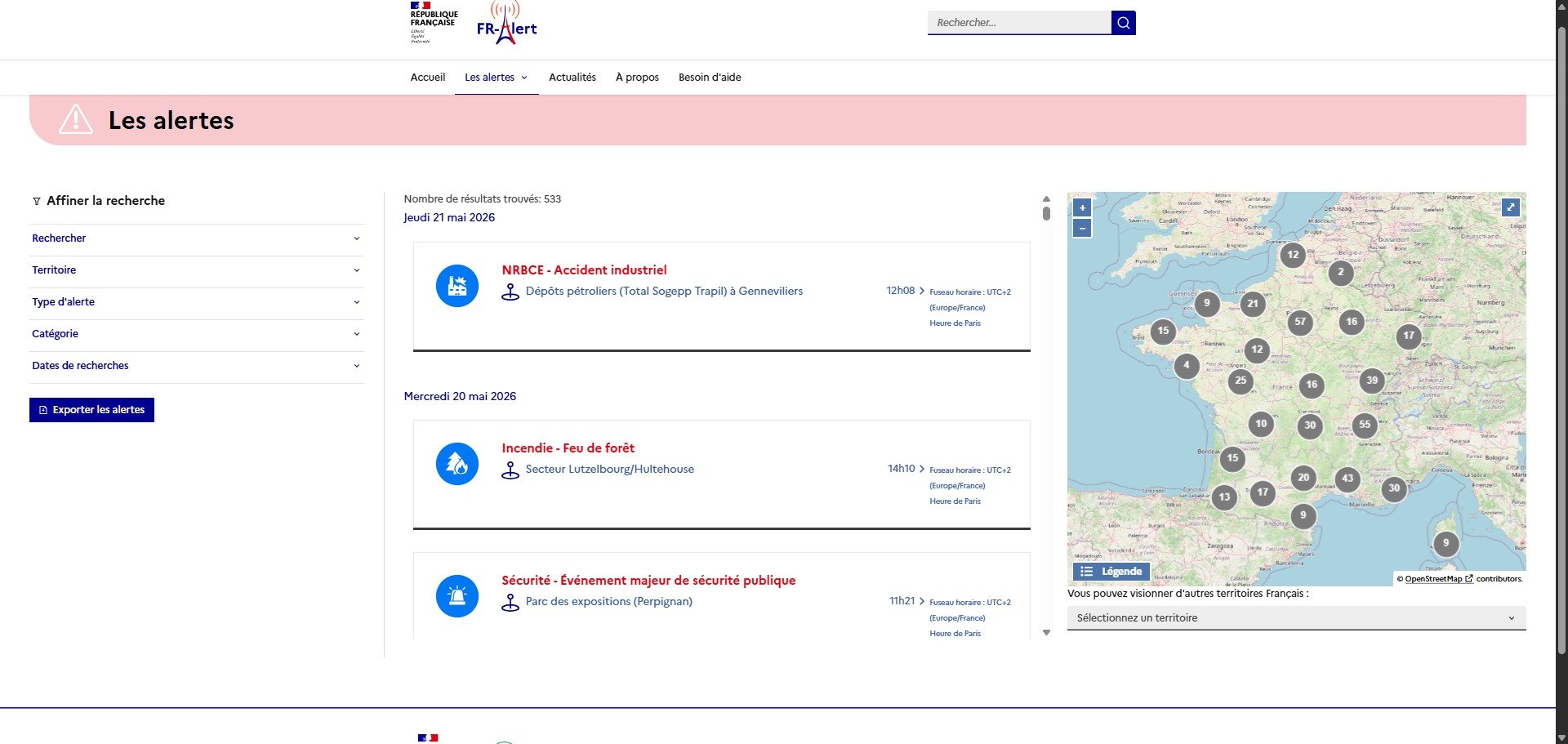 Avec FR-Alert, votre téléphone peut sonner en cas d'urgence même en ...