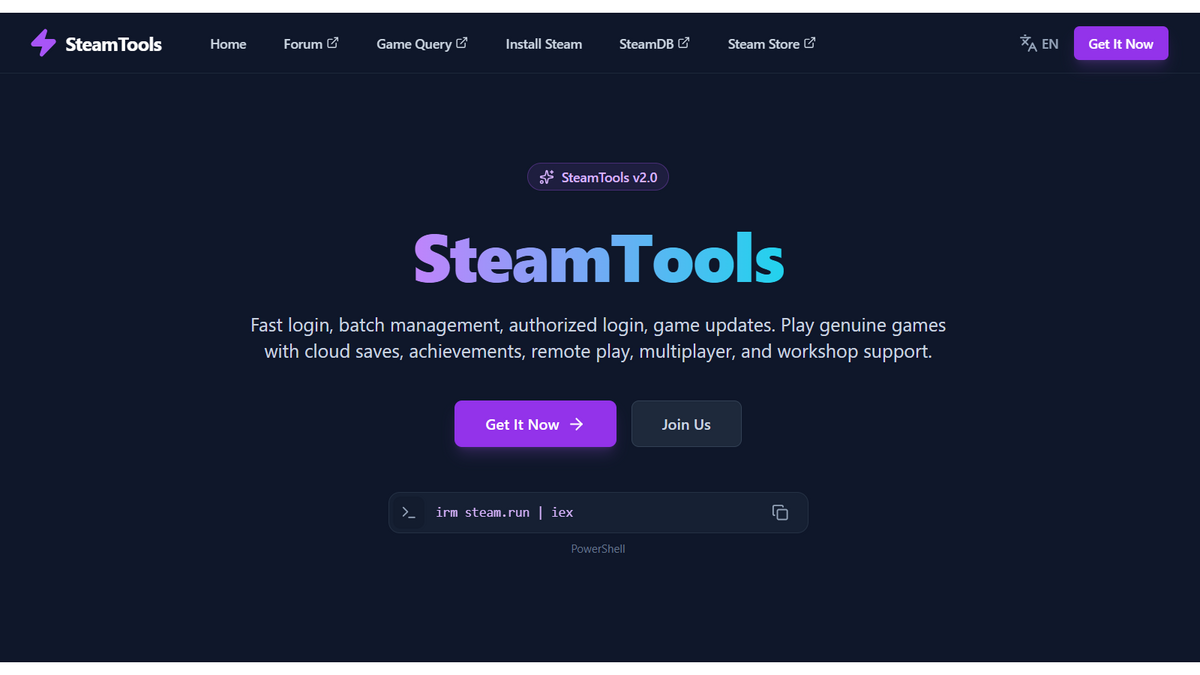 Télécharger SteamTools (gratuit) Windows, Mac, Android, iOS, Linux - Clubic