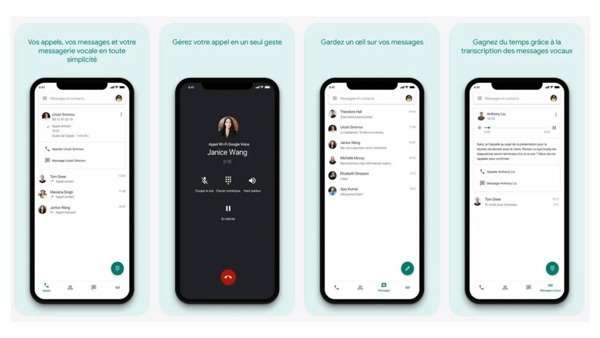 Télécharger Google Voice (gratuit) Android, Web, iOS - Clubic