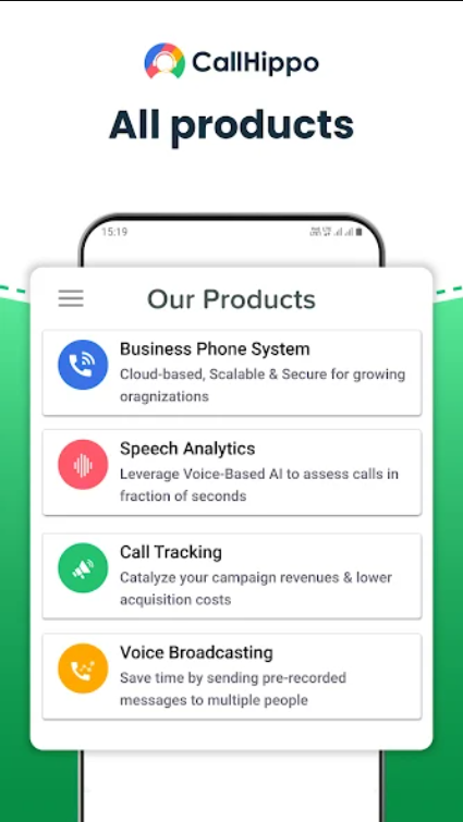 Télécharger Callhippo (gratuit) Web, Android, iOS, Mac, Windows - Clubic