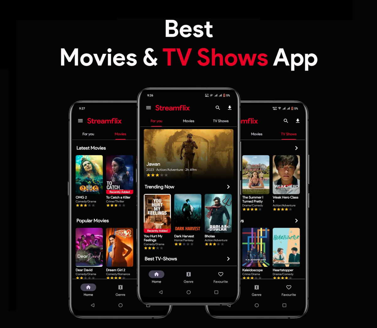 Télécharger Streamflix (gratuit) Android - Clubic