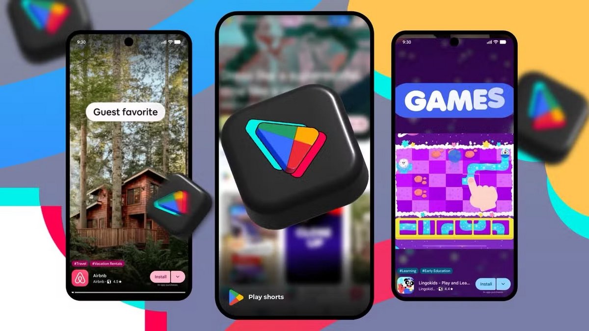 Même le Play Store se met aux vidéos courtes et à l'IA pour vous garder ...
