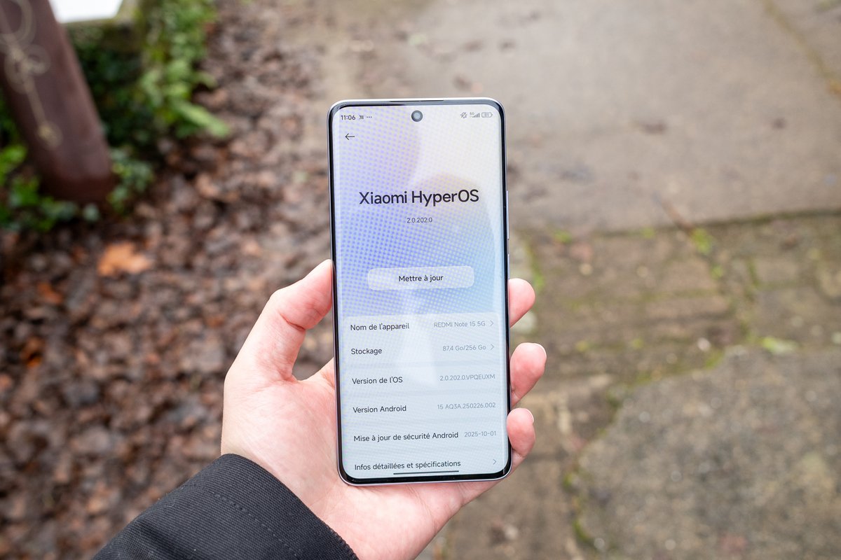 Test du Xiaomi REDMI Note 15 5G : un Pro qui masque bien son jeu
