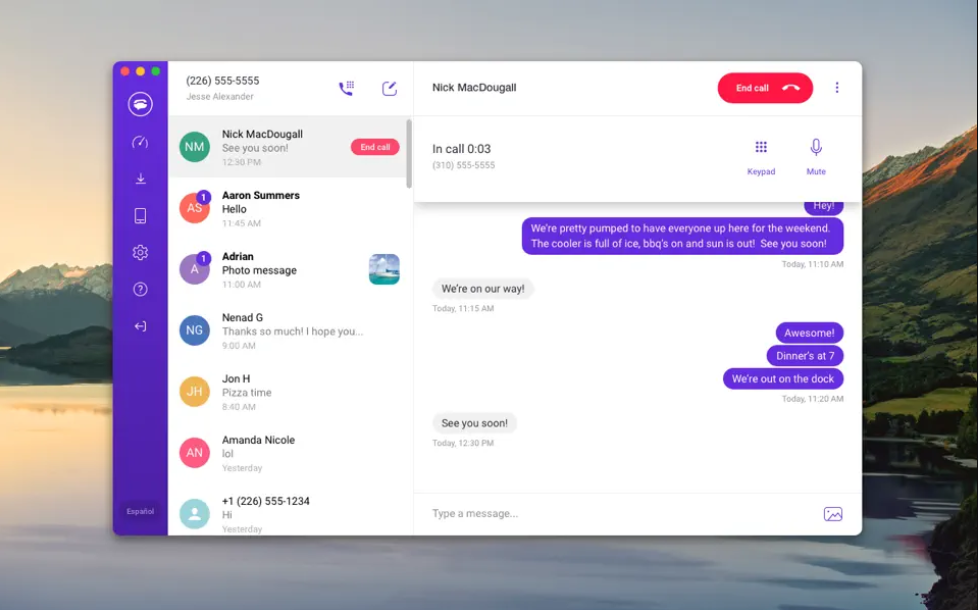 Télécharger TextNow (gratuit) Web, Android, iOS, Mac, Windows - Clubic