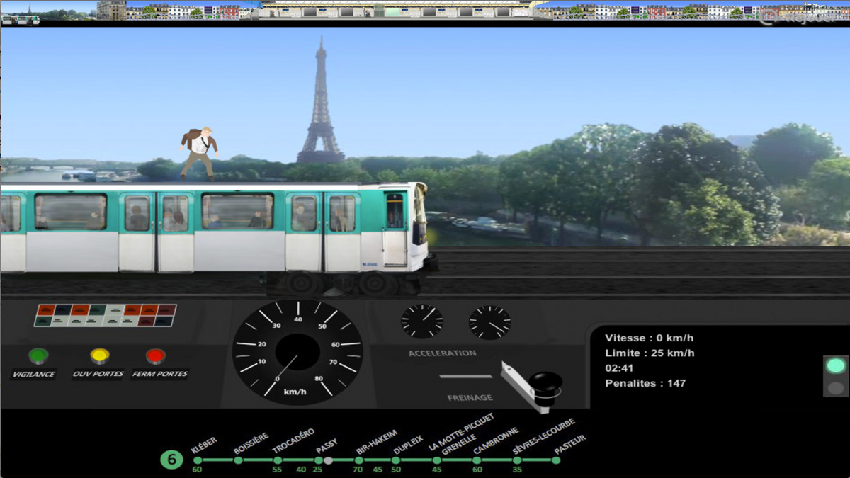 Télécharger Paris Metro Simulator (gratuit) Web, Android - Clubic