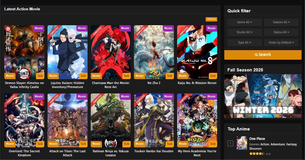 Télécharger AnimeFlix (gratuit) Web - Clubic