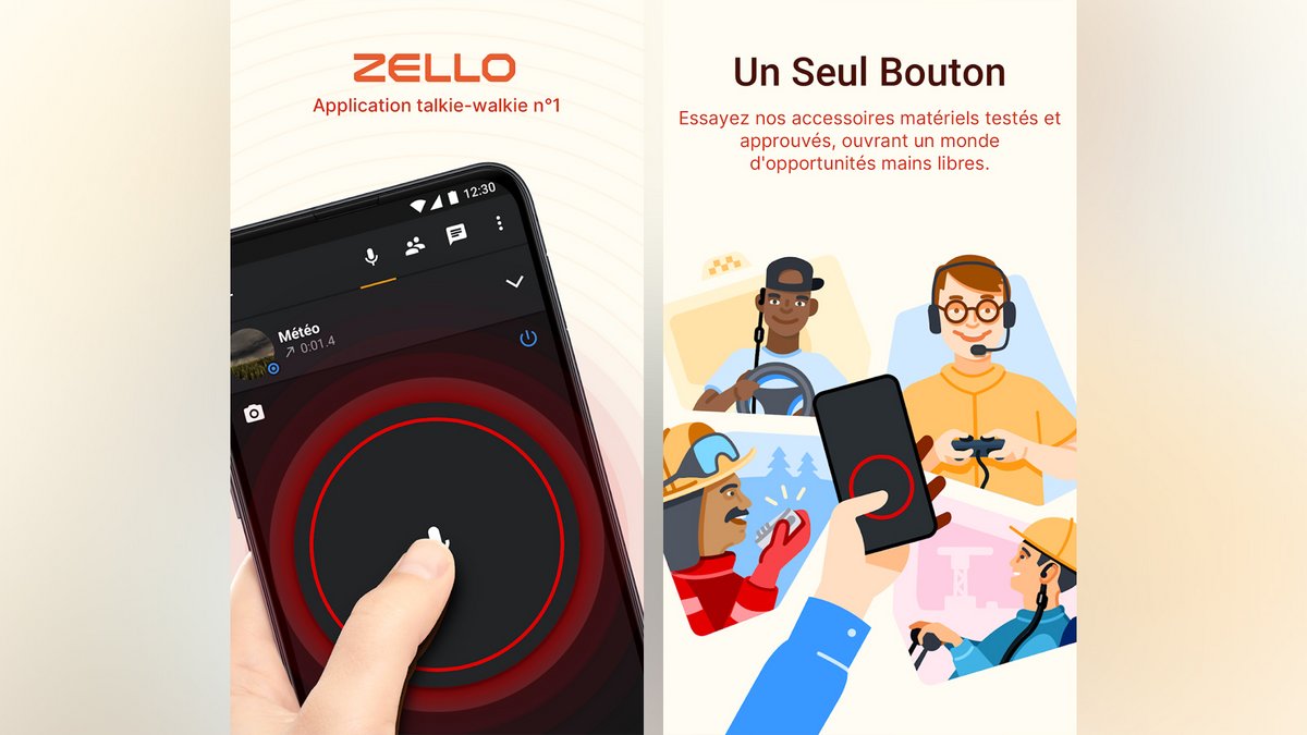 Télécharger Talkie Walkie ZELLO PTT (gratuit) Android, iOS, Web - Clubic