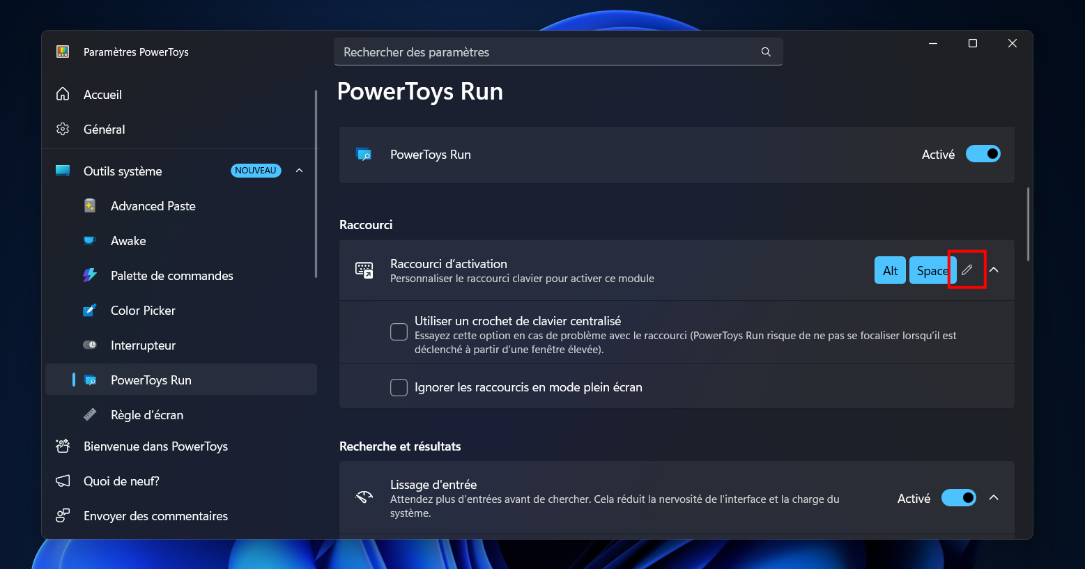 Windows 11 : comment activer PowerToys Run, le lanceur rapide