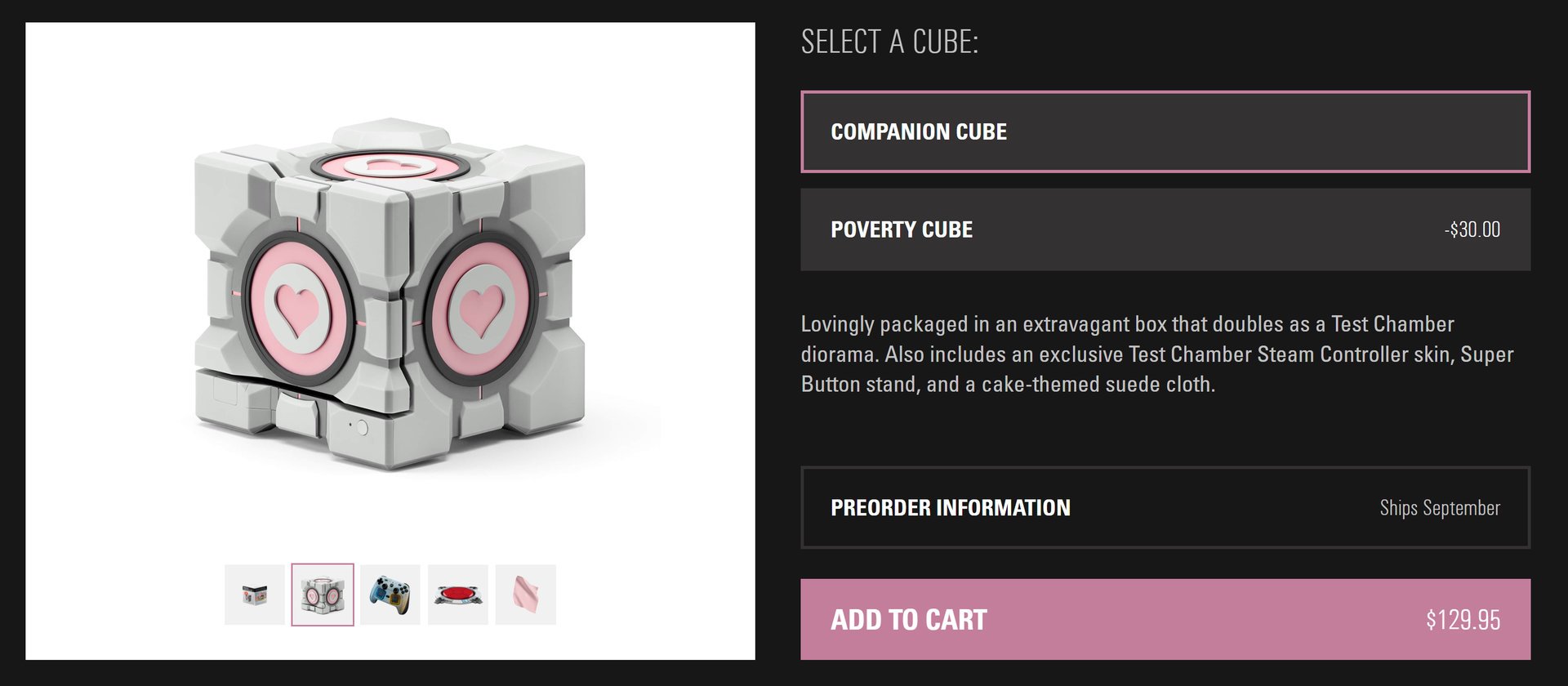 Dbrand lance le Companion Cube pour la Steam Machine ainsi qu'une ...