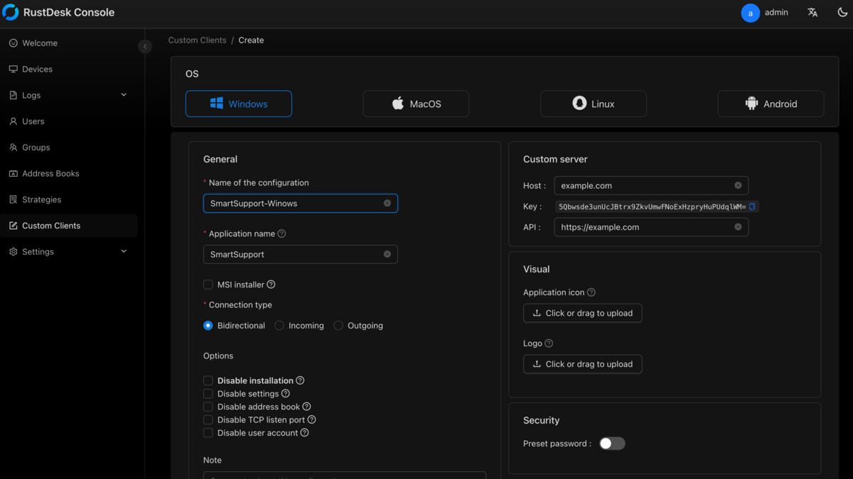 Télécharger RustDesk (gratuit) Web, Windows, Mac, iOS, Android, Linux ...