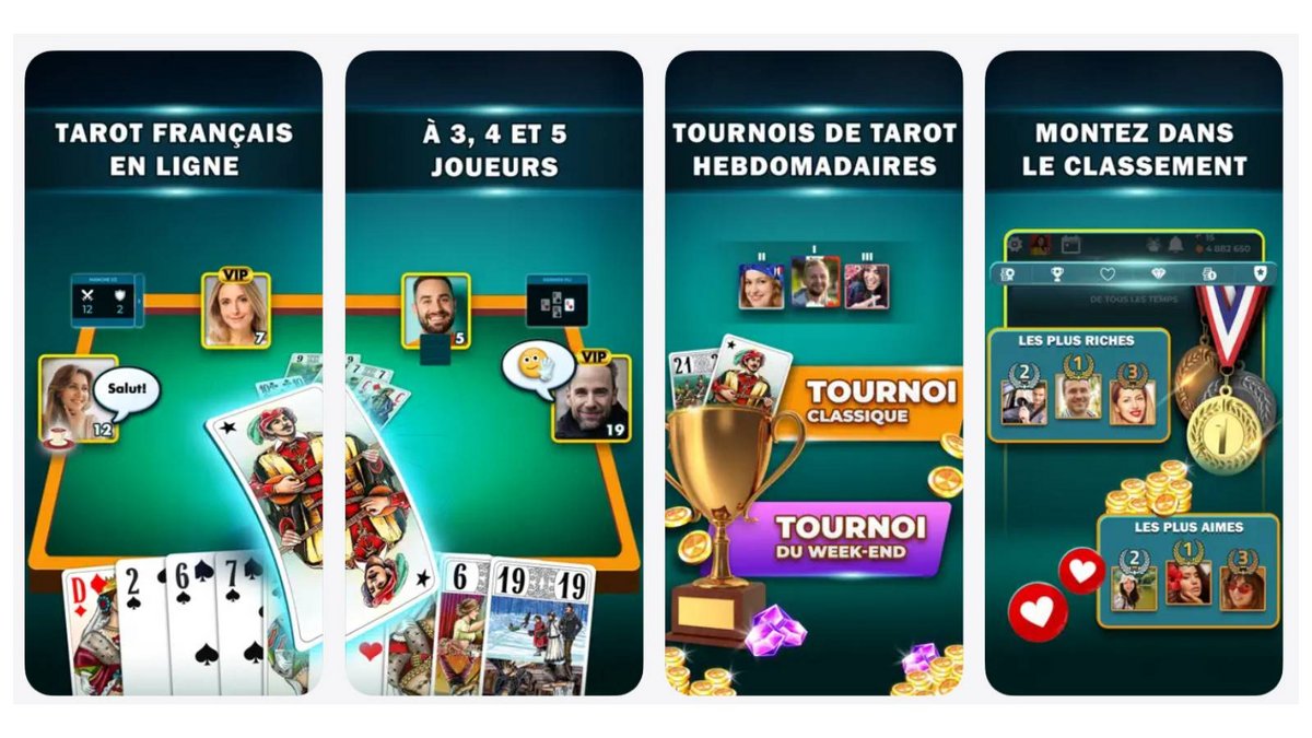 Télécharger VIP Tarot (gratuit) Android, iOS, Web - Clubic