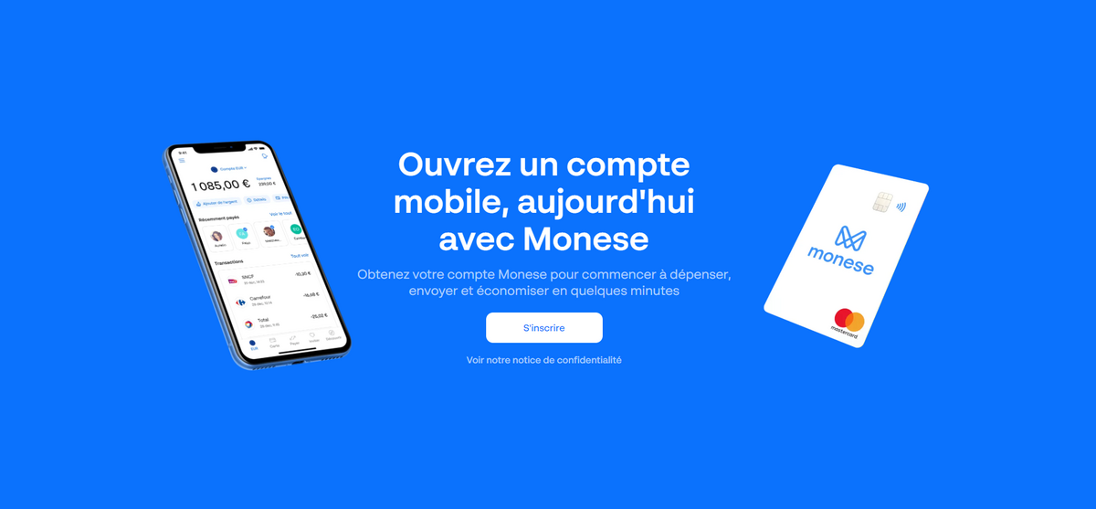 Télécharger Monese (gratuit) Android, iOS, Web - Clubic