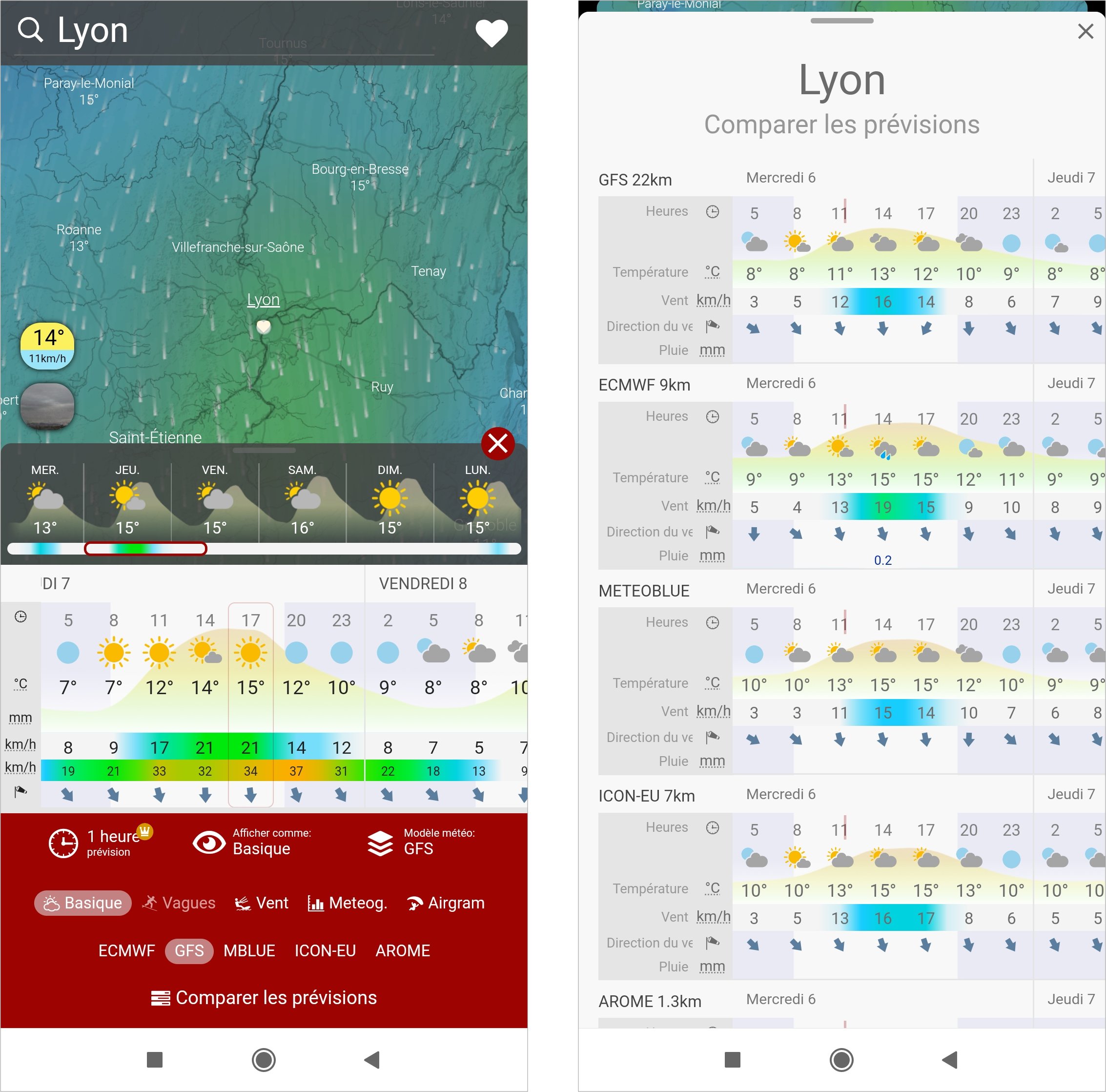 Quelles sont les meilleures applications météo ? Comparatif 2026
