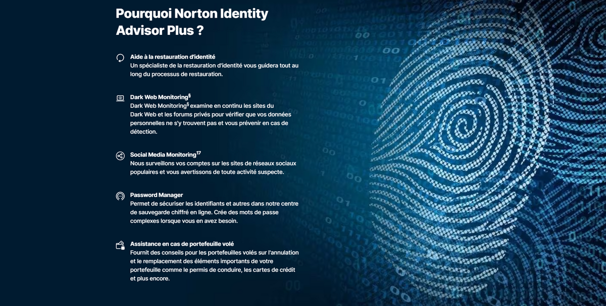 Télécharger Norton Identity Advisor Plus (gratuit) Web - Clubic