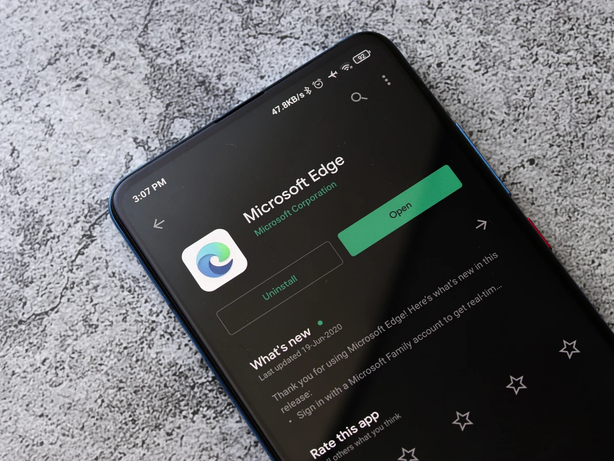 Microsoft lâche ses extensions PC sur Edge pour Android sans les tester ...