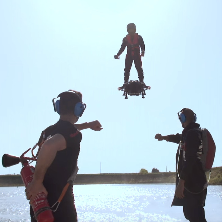 Le Flyboard Air s'empare d'un record du monde