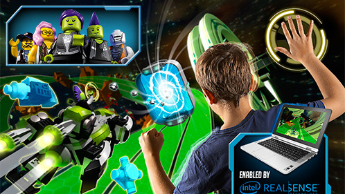 Lego Portal Racers : découvrez RealSense, le Kinect d'Intel pour PC