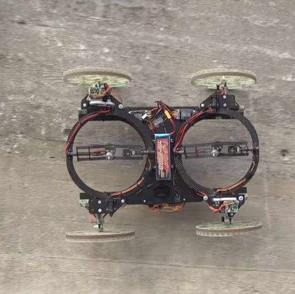 Vertigo, le (vrai) robot de Disney qui grimpe au mur