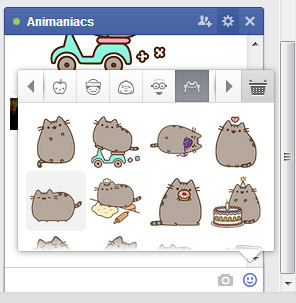Les "stickers" de Facebook passent du mobile au Web