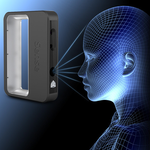 Scanner Sense : la modélisation 3D à bout de bras
