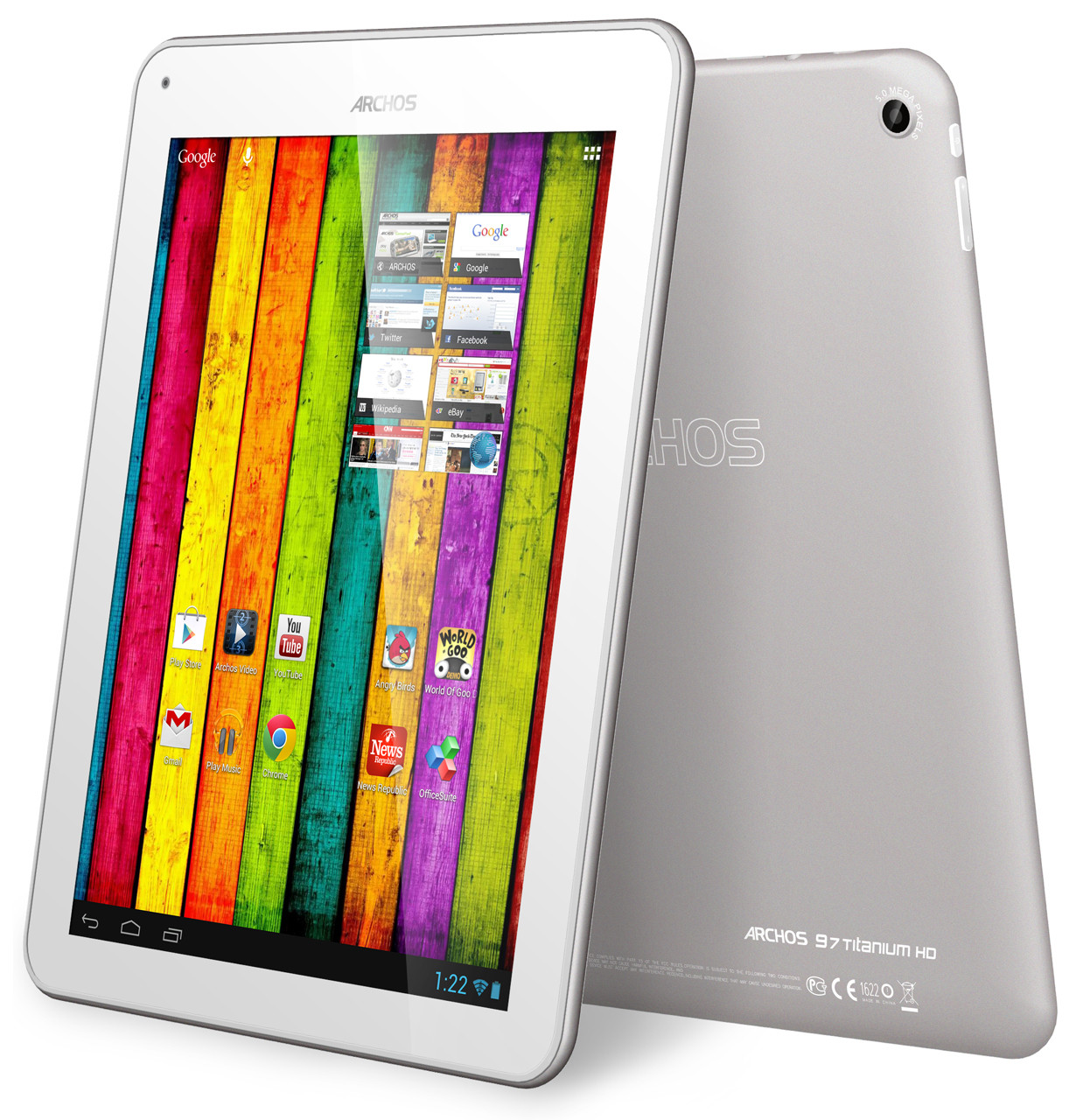 Archos 80 et 97 Titanium : deux tablettes abordables dont une à écran ...