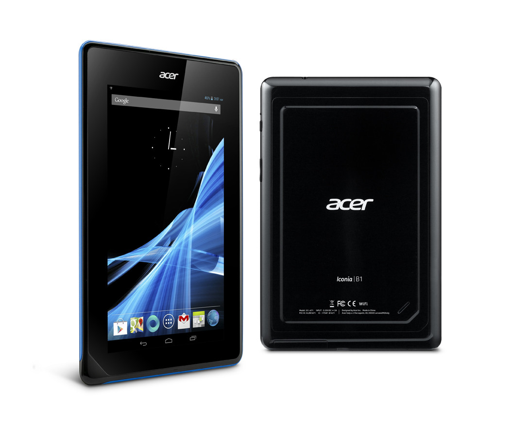 Acer lancera des tablettes Android 8 et 10 pouces à moins de 250 euros