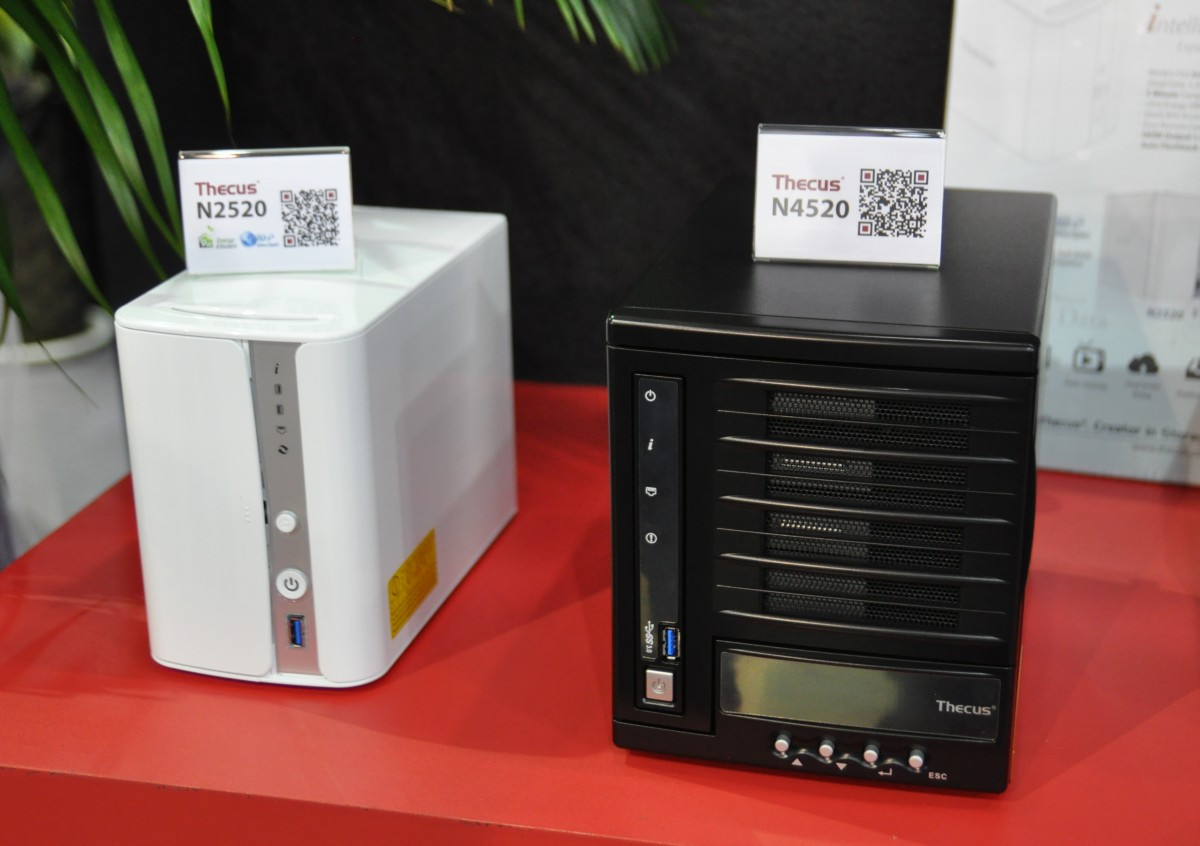 N2520 / N4520 : nouveaux NAS à 2 et 4 baies chez Thecus