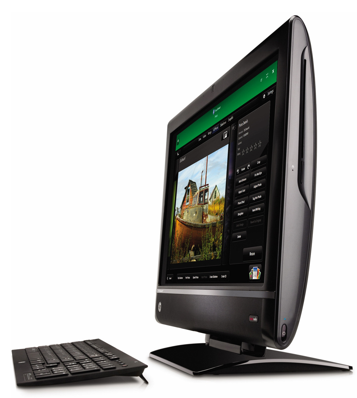 HP TouchSmart 610 : le tout-en-un se couche au profit du tactile (màj)