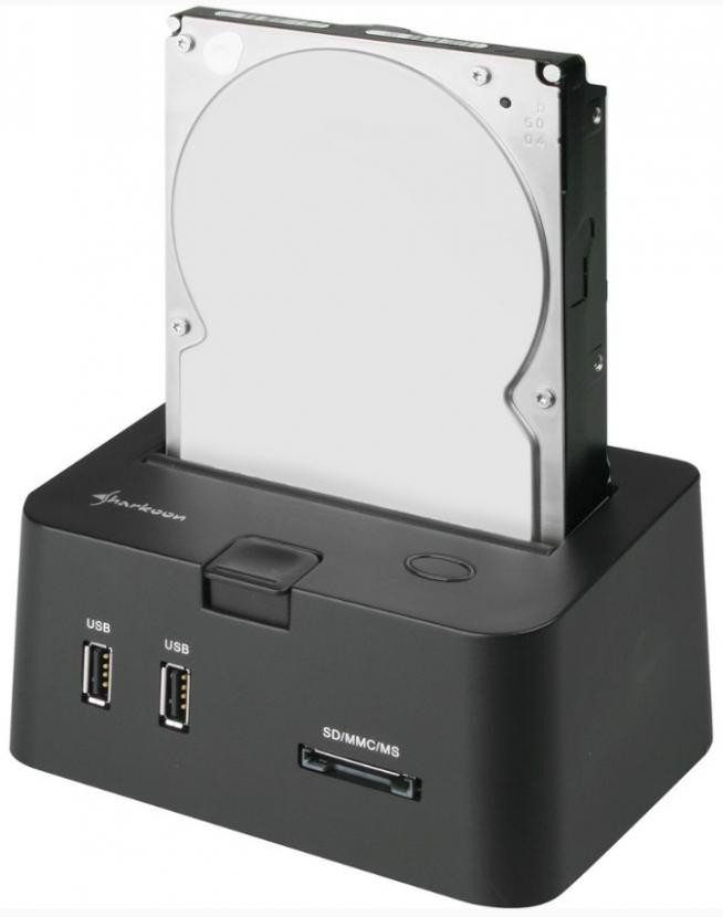 Sharkoon lance un dock pour disque dur à port Ethernet
