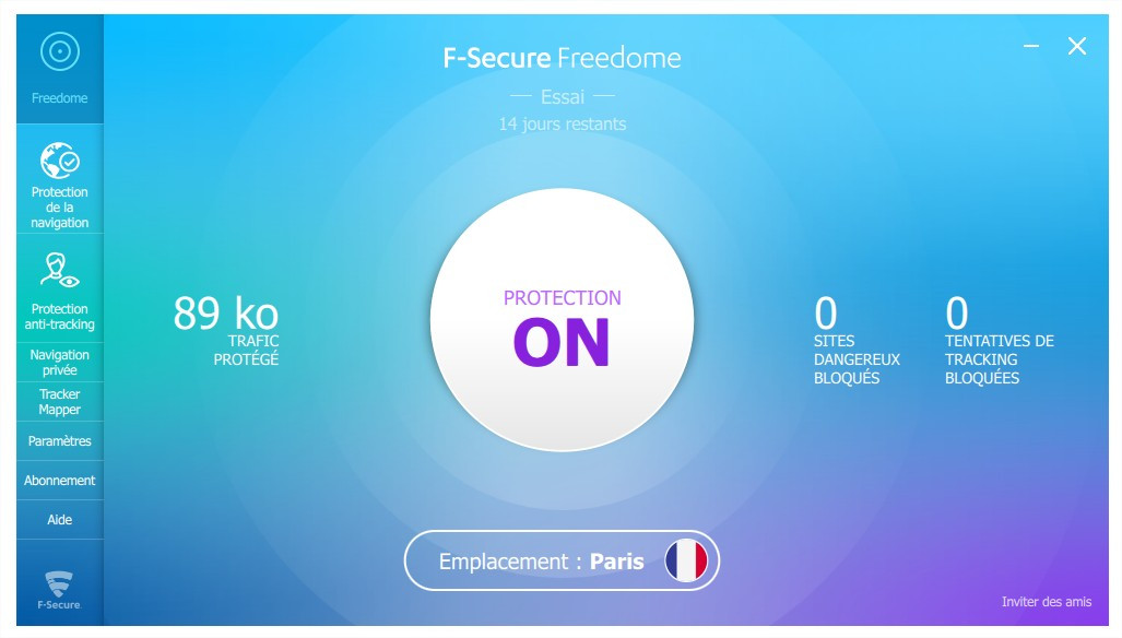 F-secure Freedome : Avis complet sur le VPN (2022) | Clubic