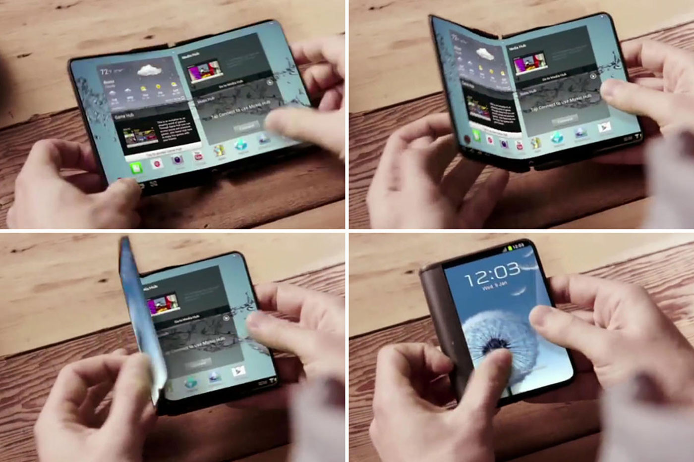 Le Smartphone Pliable Samsung Galaxy X Confirmé