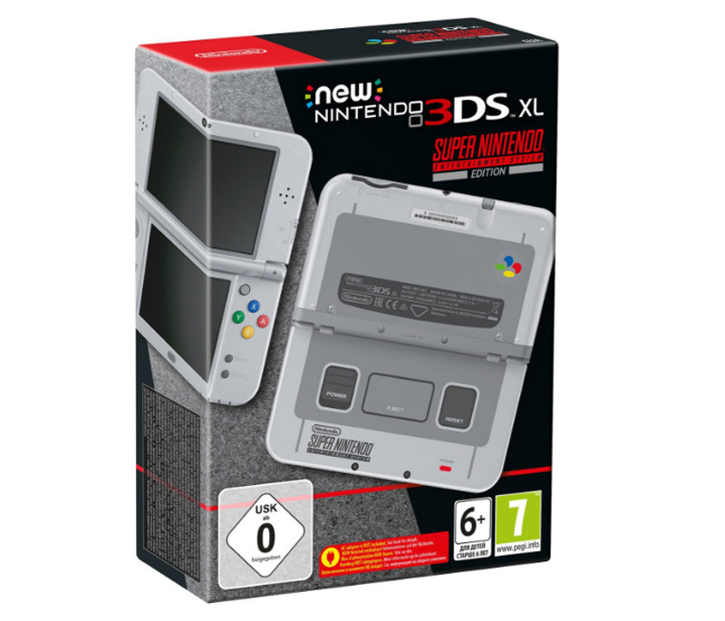 La NEW 3DS XL édition Super Nintendo arrive en France