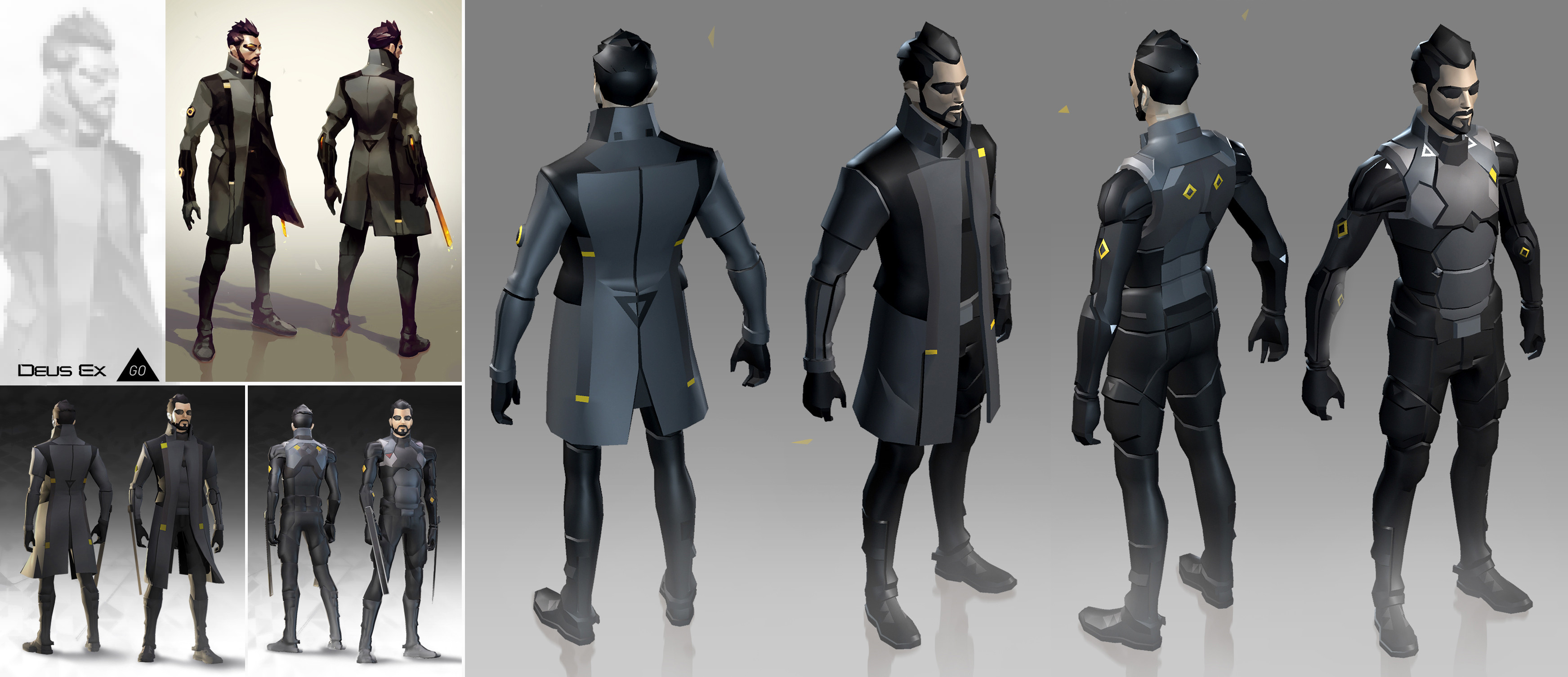 Square Enix annonce Deus Ex Go pour iOS et Android