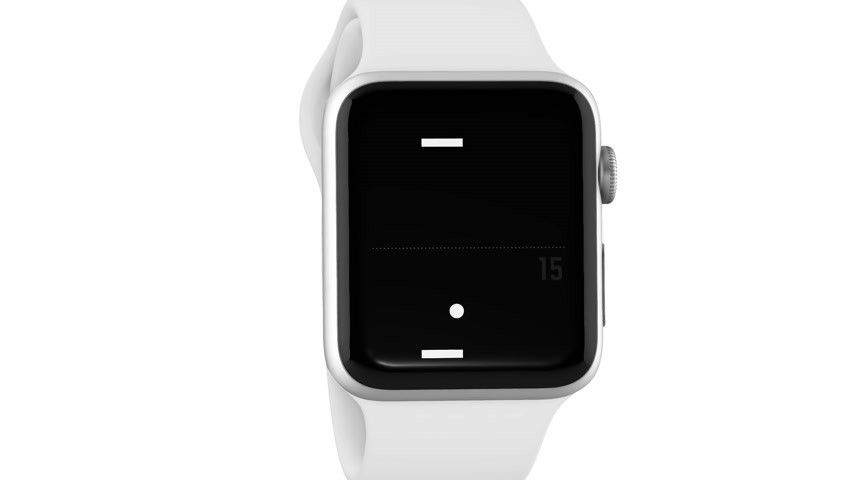 Pong s'invite sur l'Apple Watch