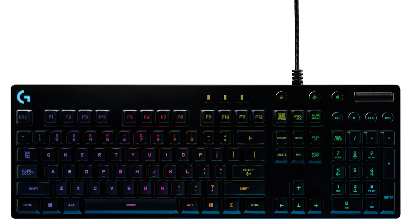 Logitech complète sa gamme de claviers gamers mécaniques avec le G810