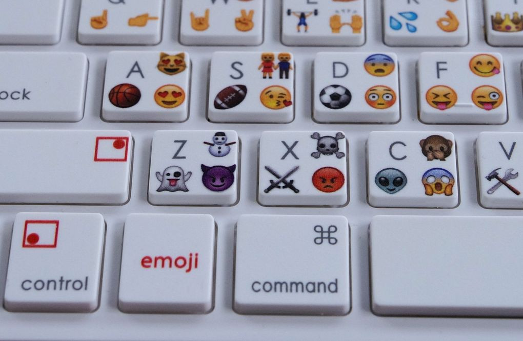 Un clavier physique dédié aux Emojis