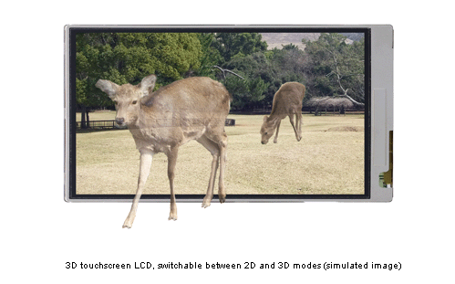 Sharp prépare un écran "3D" pour téléphone mobile