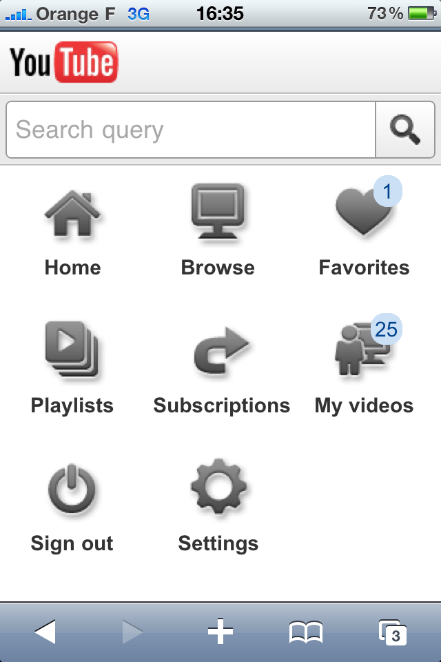 YouTube Mobile se modernise et embrasse le HTML5