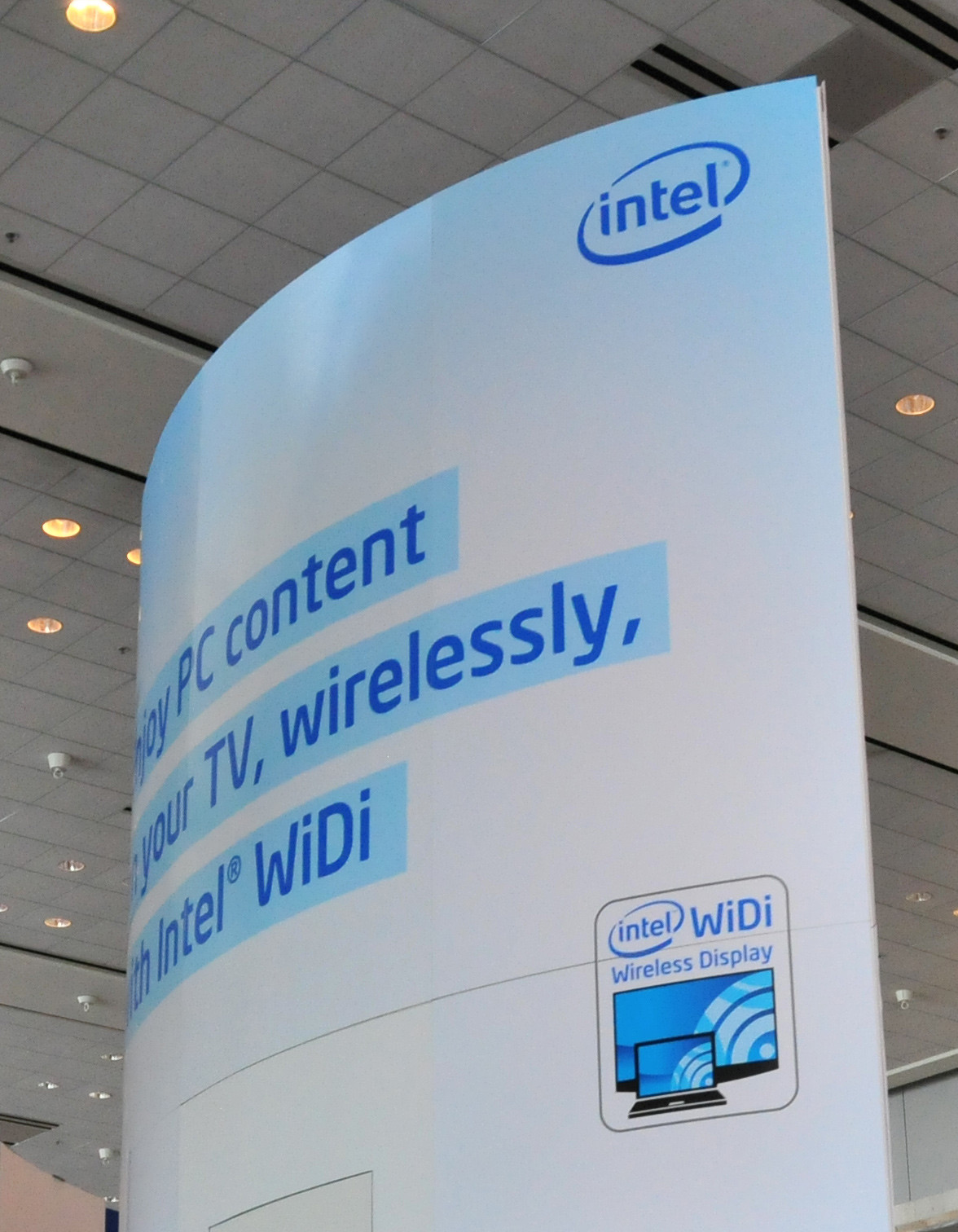 Intel met en avant Wi-Di, sa technologie Wireless Display