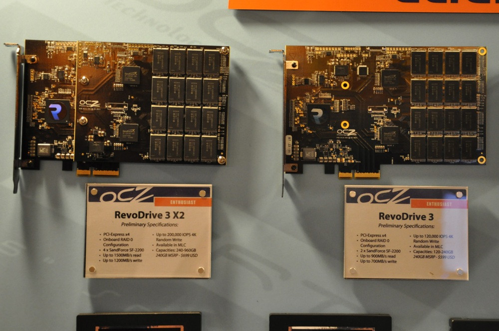 OCZ passe son RevoDrive en version 3 et l'ouvre au TRIM