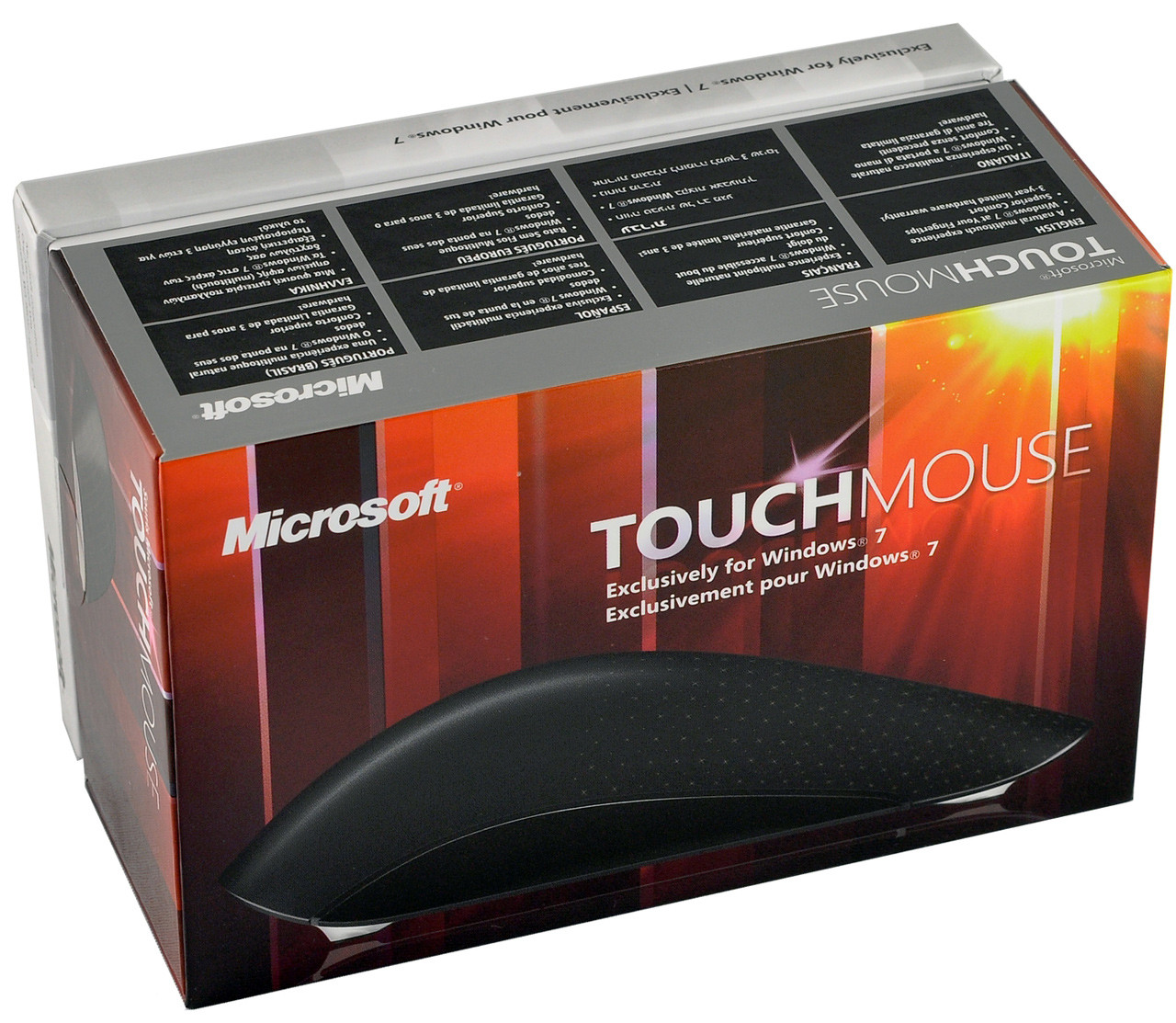 Déballage de la Touch Mouse de Microsoft