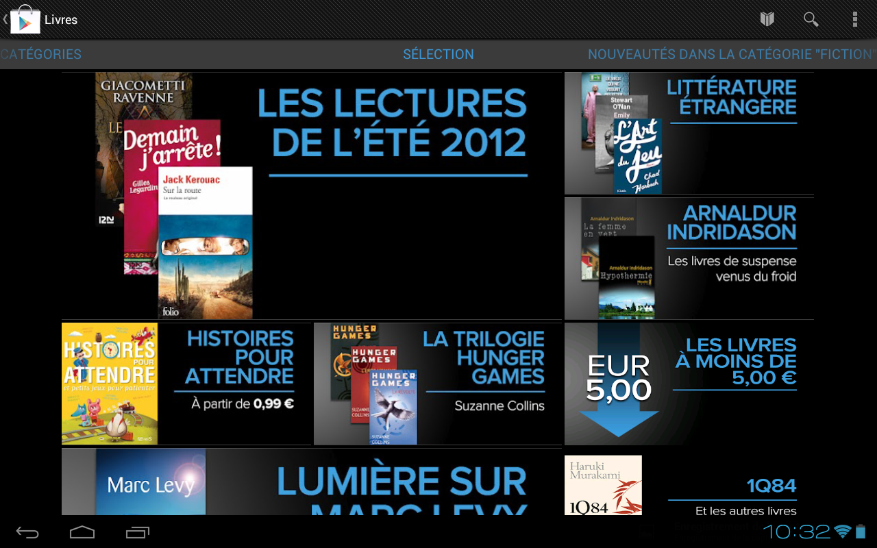 Google Play Livres est disponible en France