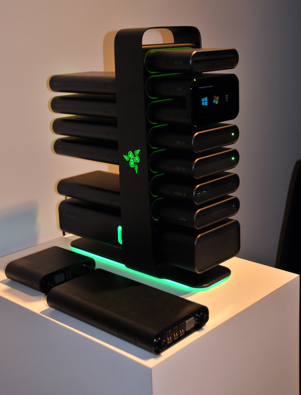 CES 2014 : Razer présente un concept de PC modulaire, Christine