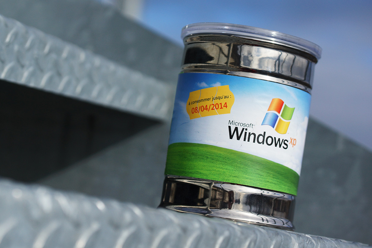 Fin du support de Windows XP : pop-up d'avertissement et outil de migration
