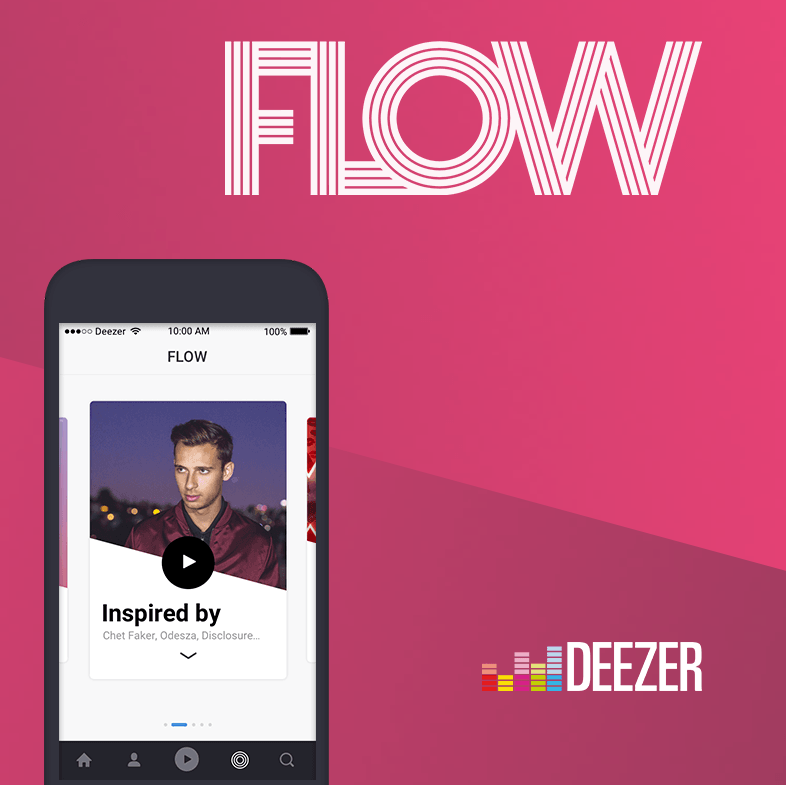 Deezer remanie Flow pour toujours plus de découvertes musicales